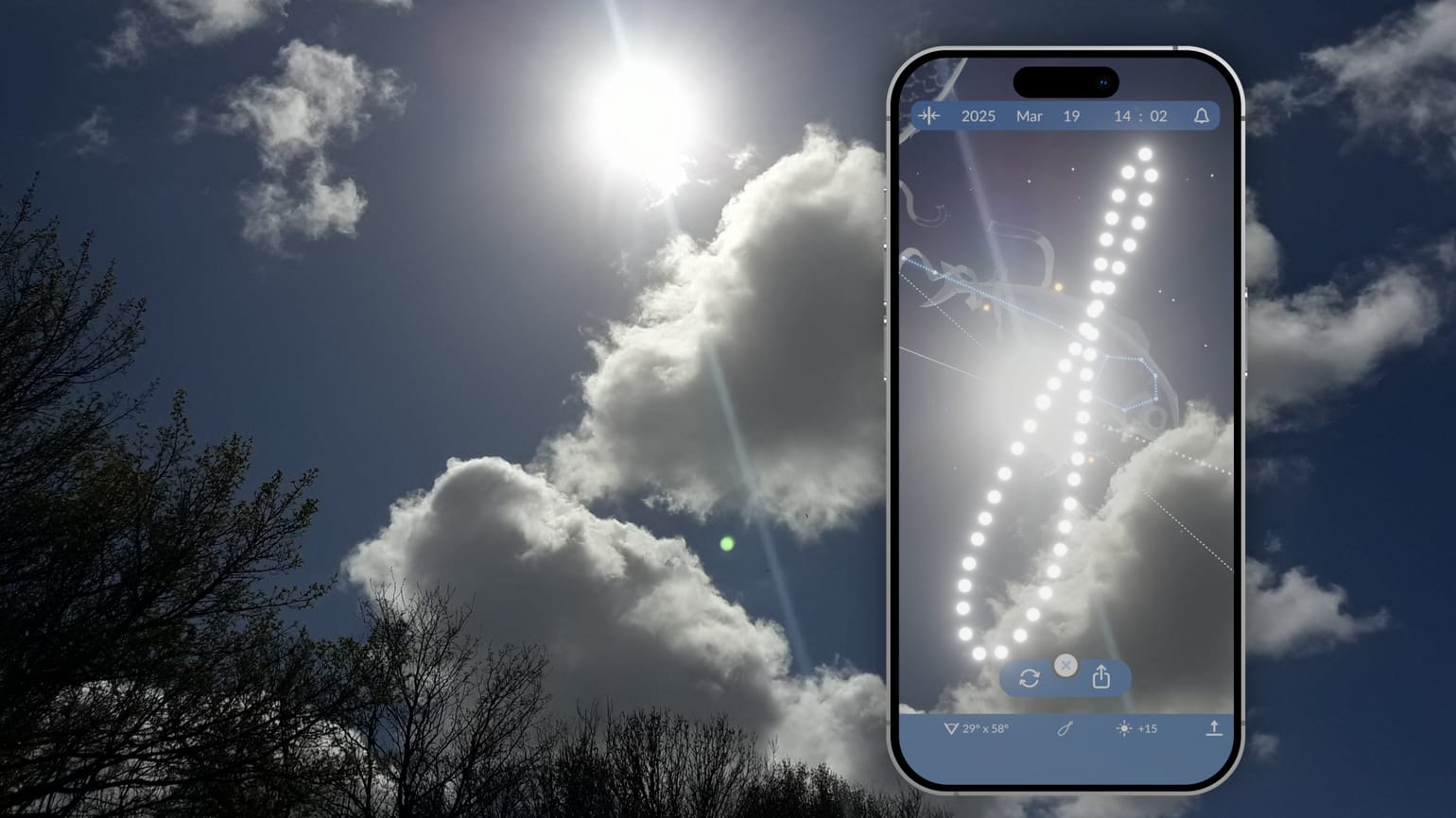 Sterrenhemel vanavond op mijn locatie — Beste sterrenkijk-app | Sky Tonight App | Vito Technology